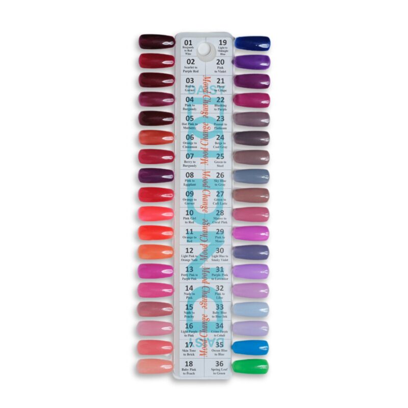 DND Mood Change Color Swatches – DND Gel USA