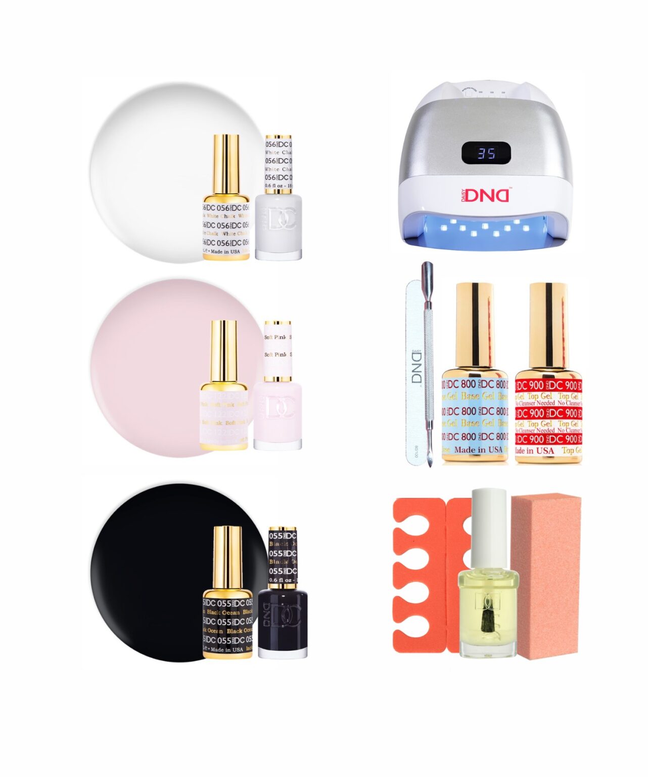 Back To The Basics Gel Polish DIY Starter Kit – DND Gel USA
