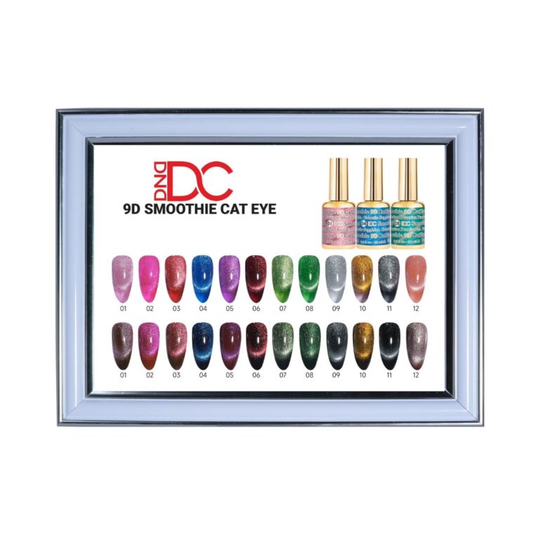 DC Framed Color Chart — 9D Cat Eye Smoothie – DND Gel USA