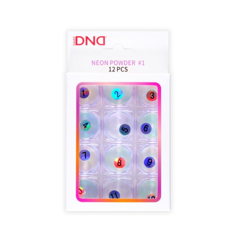 DND Chrome Powder — Neon (12pcs.) – DND Gel USA